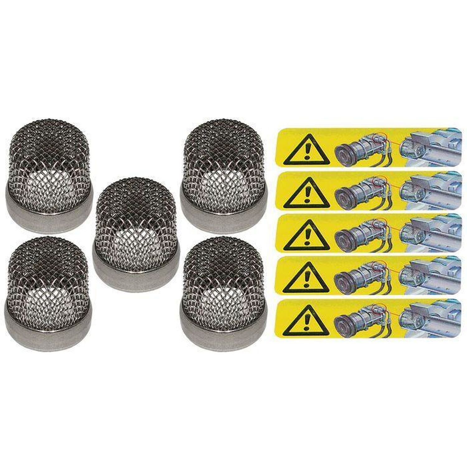 Santech 49mm Compressor Guard Screen Set 5 Pack