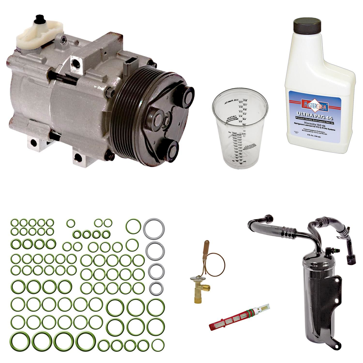 Santech A/C Compressor P96-24258