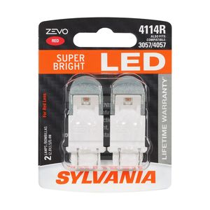 Sylvania ZEVO Red Super Bright LED Light 2 Piece