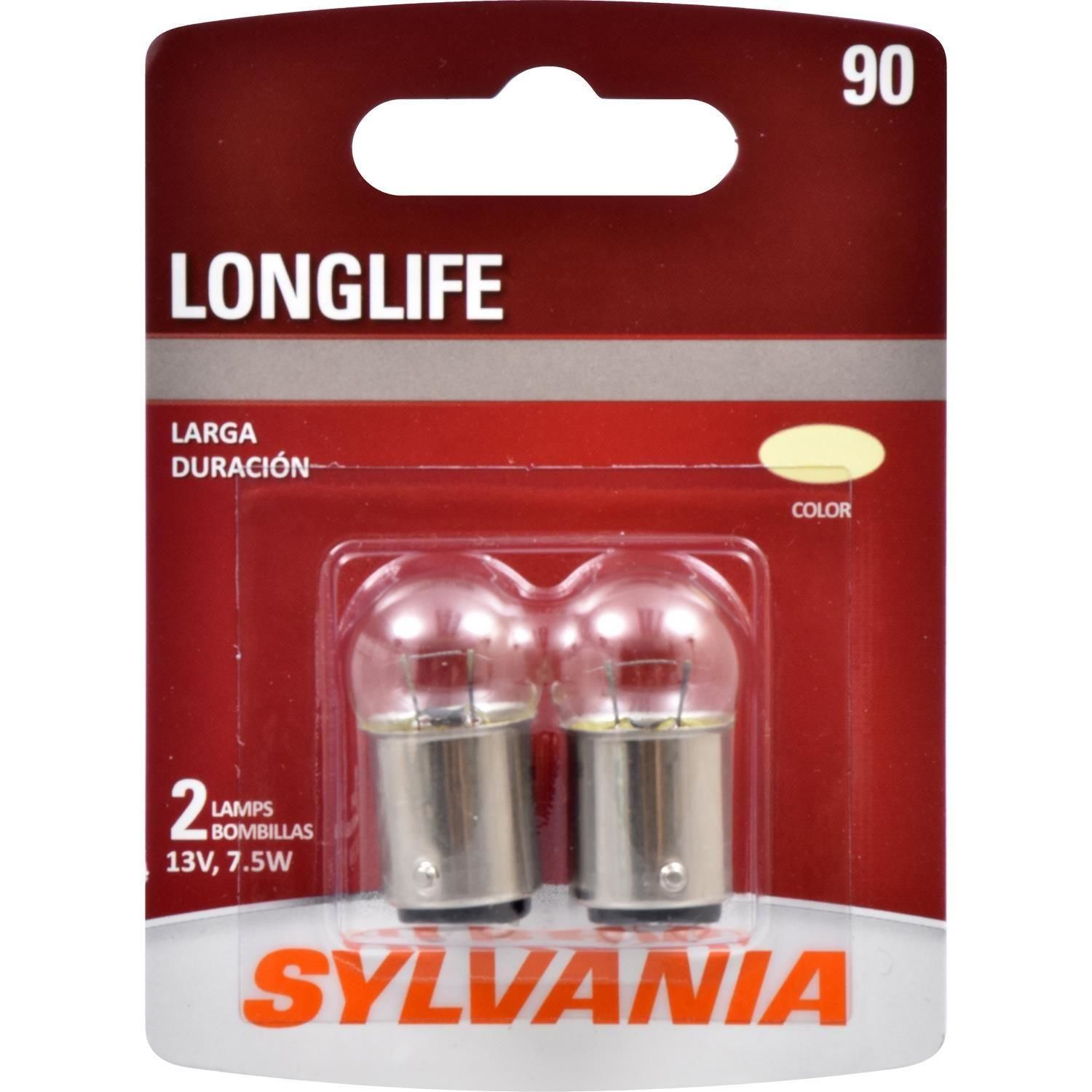 Sylvania Long Life 90LL Mini Bulb 2 Pack