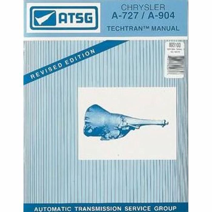 TCI Torqueflite 727/904 Technical Manual 893100