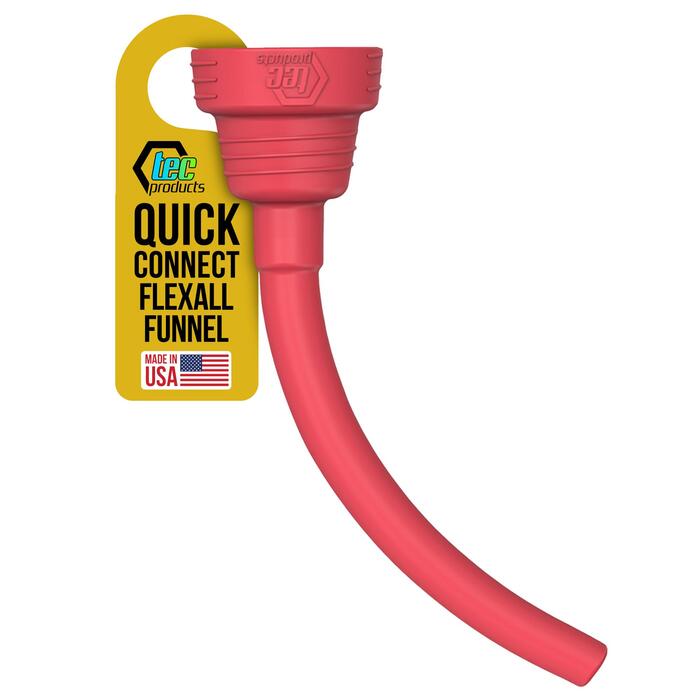 Tec Products Inc Red Quick Connect Funnel