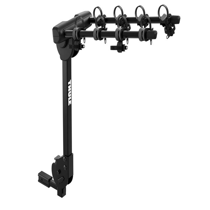THULE 1-1/4in and 2in Receiver Holds 4 Bikes, 150lbs Capacity Hitch Mount