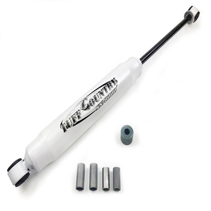 Tuff Country White Non Adjustable Nitrogen Gas Charged Suspension Shock ...