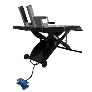 Tuxedo 1000lbs Capacity Black Pneumatic, Motorcycle Lift with Rear Drop ...