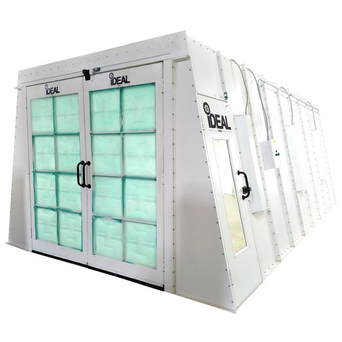 iDeal Cross Flow Paint Booth
