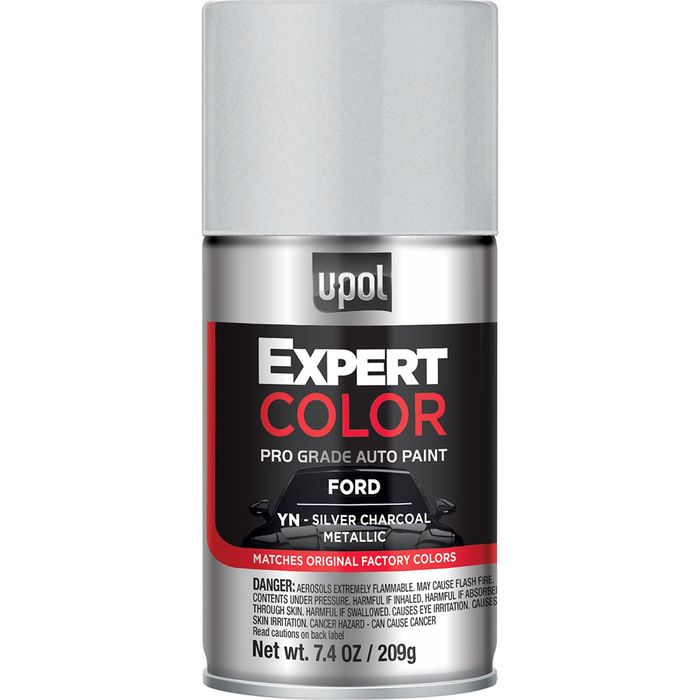 U-POL Expert Color Touch Up Paint Silver Charcoal Metallic Paint Code YN
