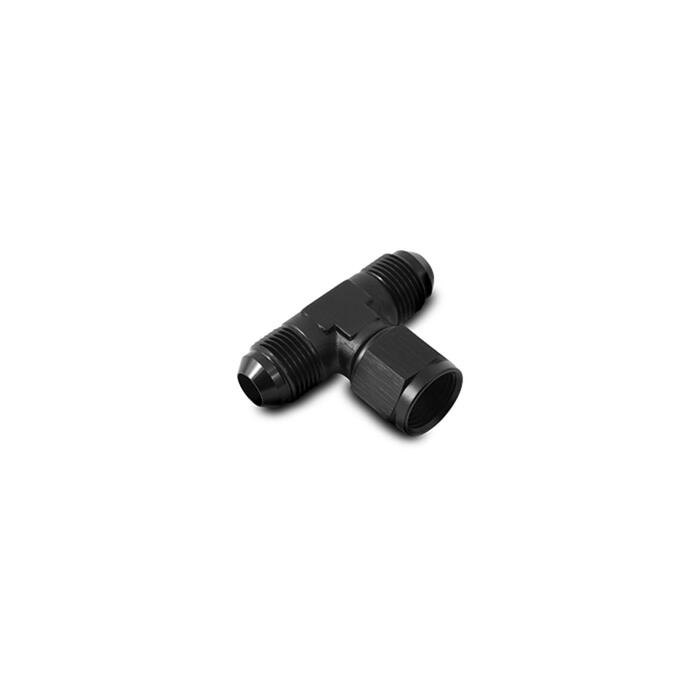 Vibrant Performance -3AN Tee Fitting with Female -3AN Swivel on Side