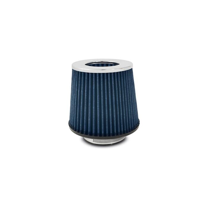 Vibrant Performance Chrome Cap Open Funnel Performance Air Filter