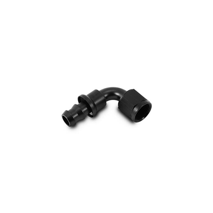 Vibrant Performance -12AN Push-On 90 Degree Hose End Elbow Fitting