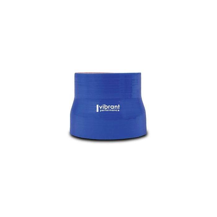 Vibrant Performance Blue 2in I.D. x 2 1/2in I.D. x 3in Reducer Coupler