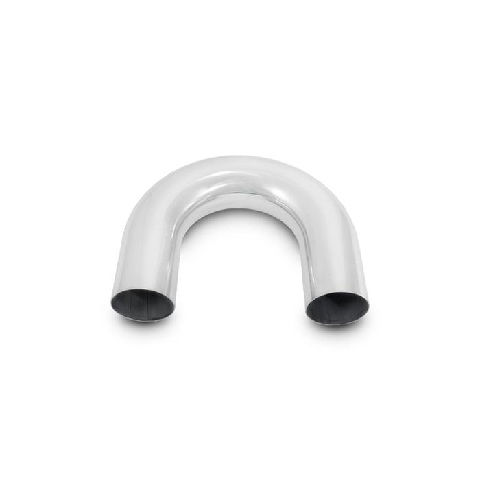Vibrant Performance 2in O.D. 180 Degree Polished Aluminum Bend Exhaust Pipe