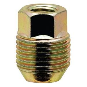 White Knight 3/4in Hex Dual Thread Chrome Wheel Nut Cap