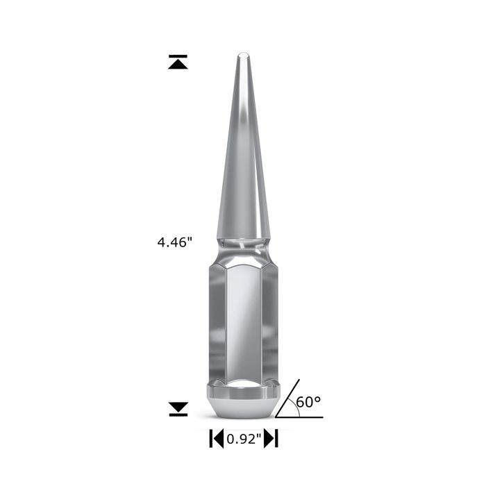 White Knight Wheel Lock Set 2904-24