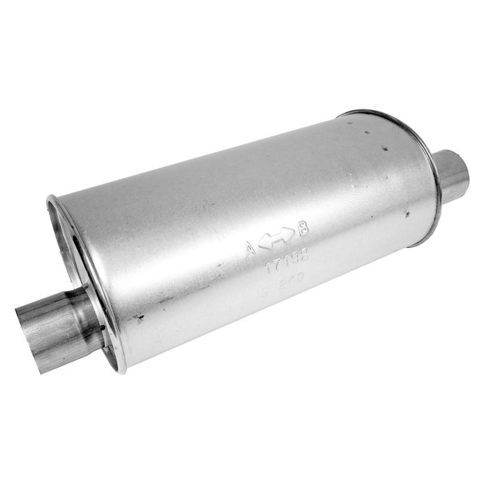 Walker Exhaust SoundFX Universal Oval Pipe Connection Exhaust Muffler 17192