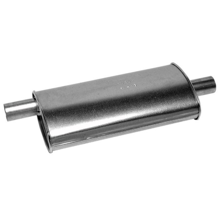 Walker Exhaust SoundFX Universal Oval Pipe Connection Exhaust Muffler 17809