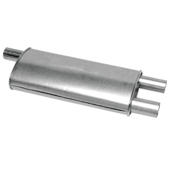 Walker Exhaust SoundFX Universal Oval Pipe Connection Exhaust Muffler 17839