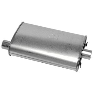 Walker Exhaust SoundFX Universal Oval Pipe Connection Exhaust Muffler 17870