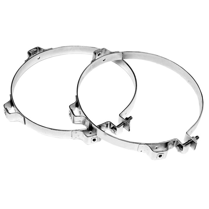 Walker Exhaust Heavy Duty 10in Muffler Shield Exhaust Clamp Kit