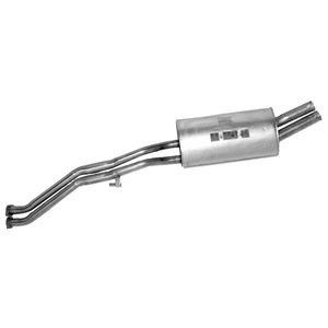 Walker Exhaust Quiet-Flow 2 Bolt Loose Flange Dual Tips 2 1/4in Exhaust ...