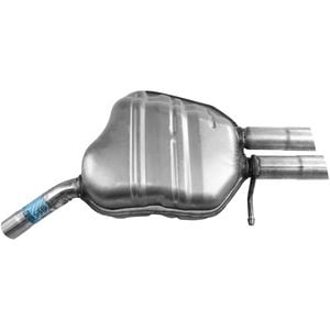 Walker Exhaust Quiet-Flow Pipe Connection Dual Tips 2 3/8in Exhaust ...