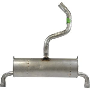 Walker Exhaust Quiet-Flow SS Pipe Connection Dual Tips 2 3/4in Exhaust ...