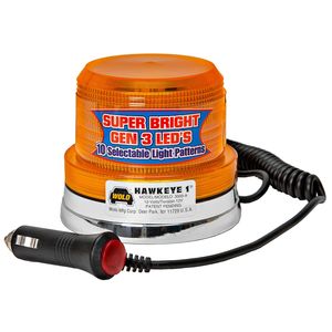 Wolo Amber 5 Flashing Hawkeye Warning Light