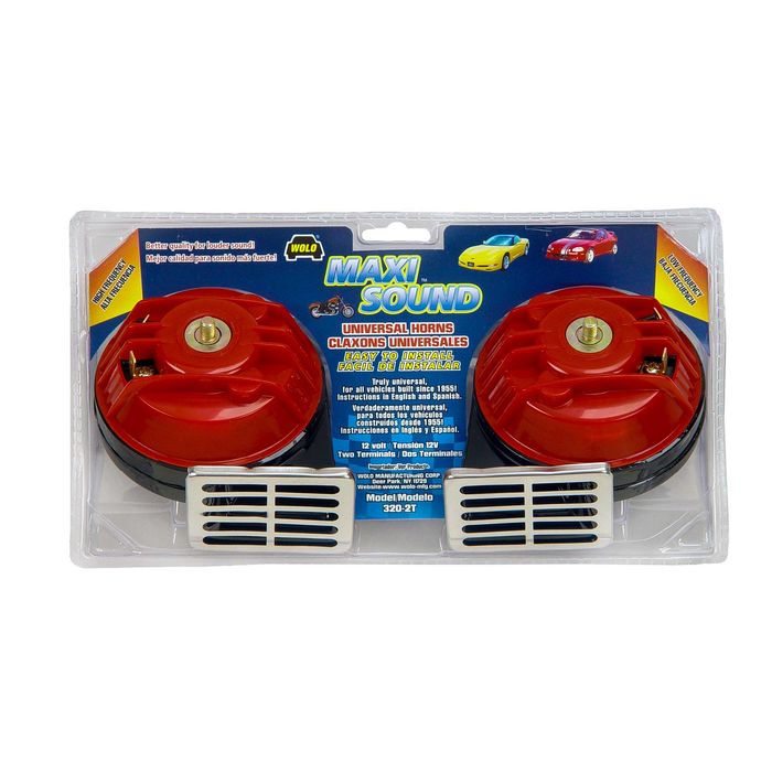 Wolo 12 Volt 115 dB 410/510 Hz Maxi Sound Two Terminal