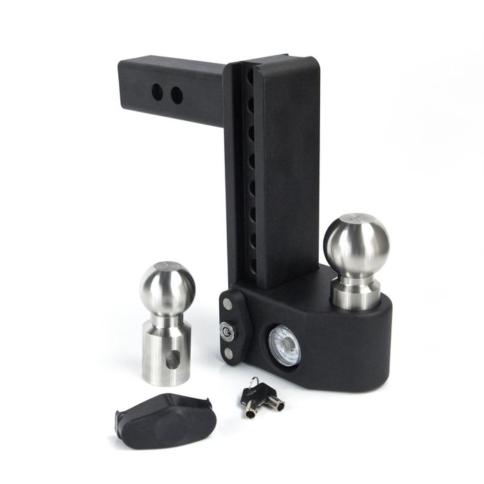 Weigh Safe 8in Drop Hitch with 2in Shank Steel Weigh Safe Adjustable ...