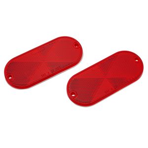 TowSmart Red Oblong Reflector