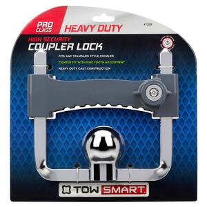 TowSmart Pro Class Heavy Duty Coupler Lock