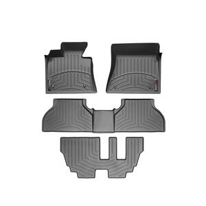 Weathertech FloorLiner DigitalFit Black Front, Rear and Third Row Floor ...
