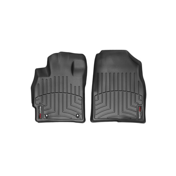 Weathertech Black Plain Direct-Fit Floor Mat Set