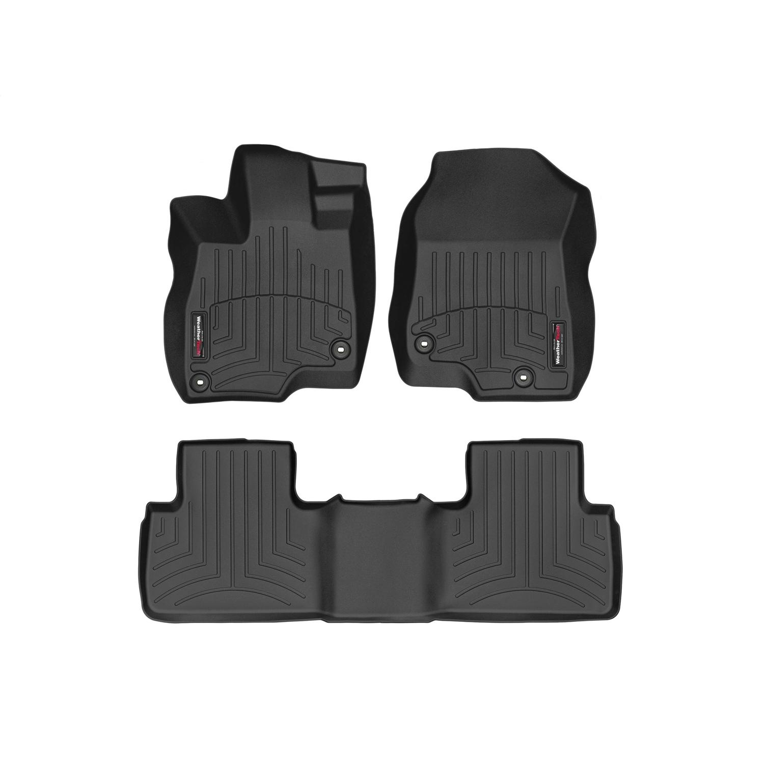 Weathertech FloorLiner DigitalFit Front and Rear Floor Mat Set 441469-1-2