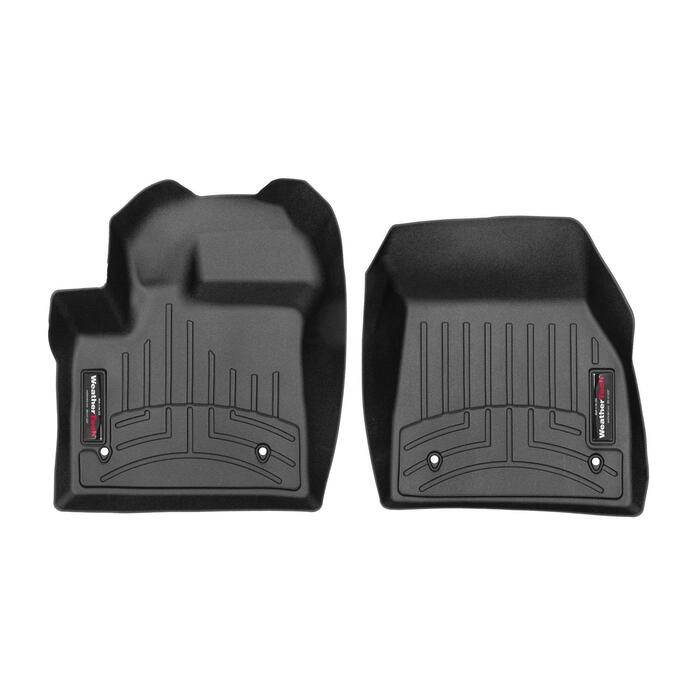 Weathertech Black Plain Direct-Fit Floor Mat Set