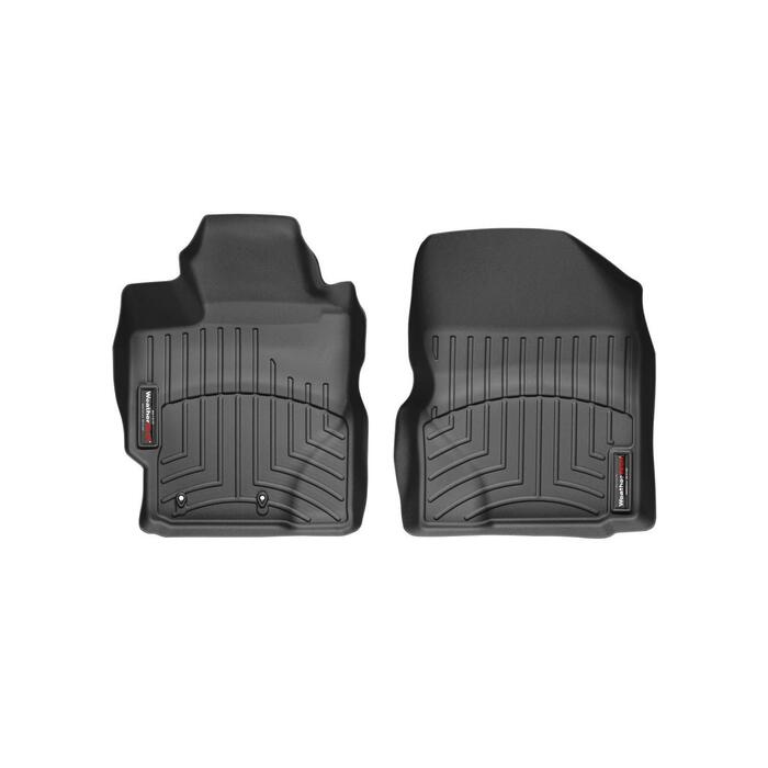 Weathertech Black Plain Direct-Fit Floor Mat Set