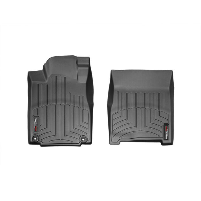 Weathertech Black Plain Direct-Fit Floor Mat Set