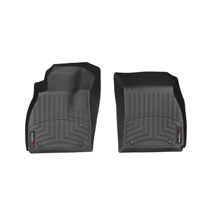 Weathertech Black Plain Direct-Fit Floor Mat Set