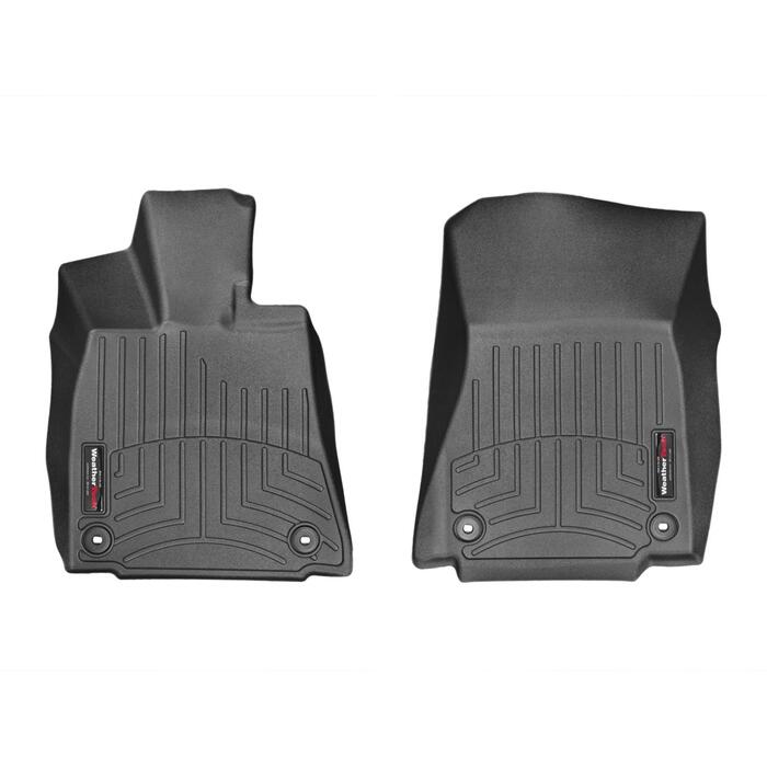 Weathertech Black Plain Direct-Fit Floor Mat Set