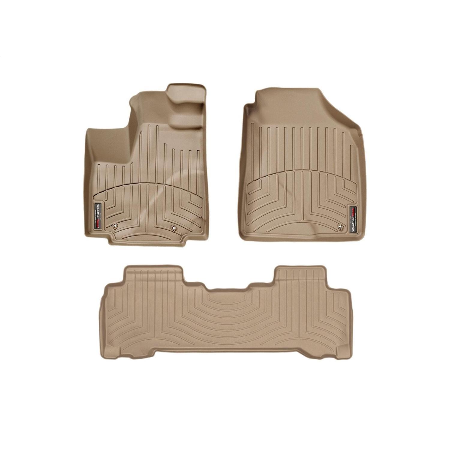 Weathertech FloorLiner DigitalFit Front and Rear Floor Mat Set 450411 ...