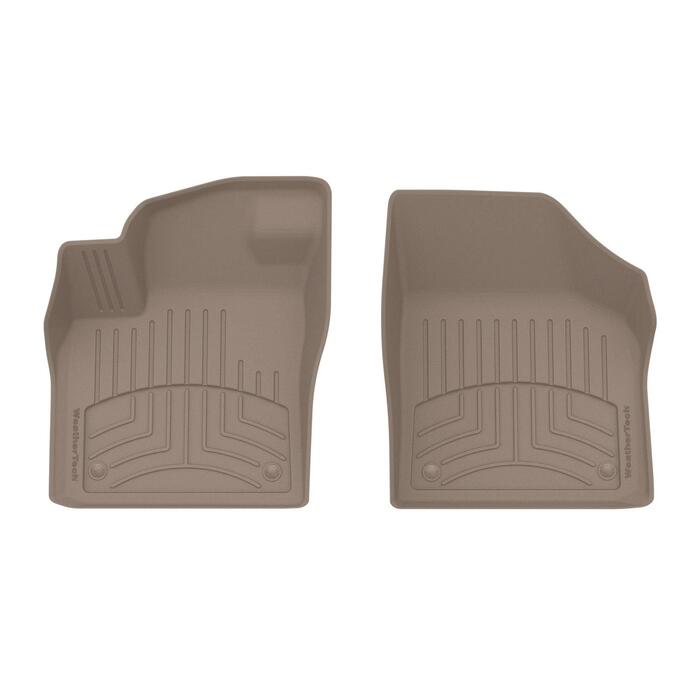 Weathertech Tan Plain Direct-Fit Floor Mat Set