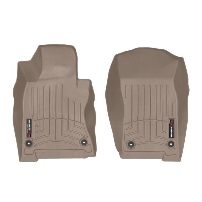 Weathertech Tan Plain Direct-Fit Floor Mat Set