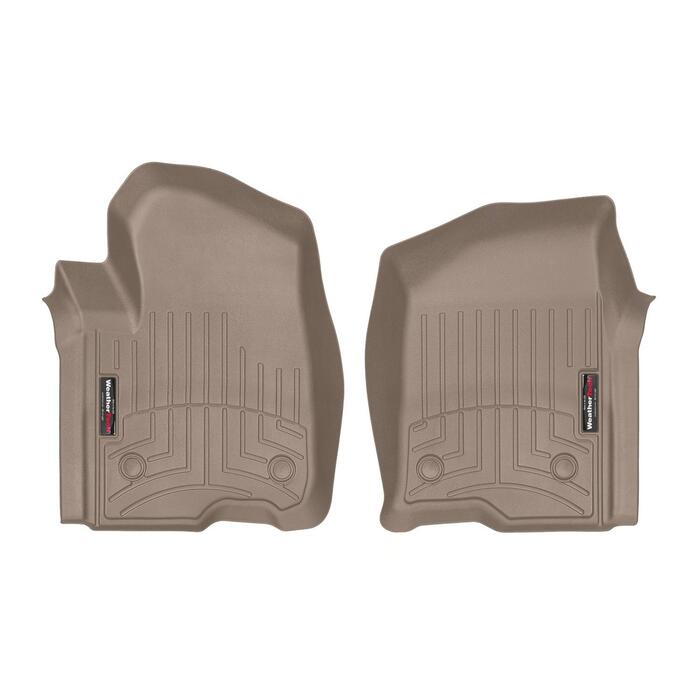 Weathertech Tan Plain Direct-Fit Floor Mat Set