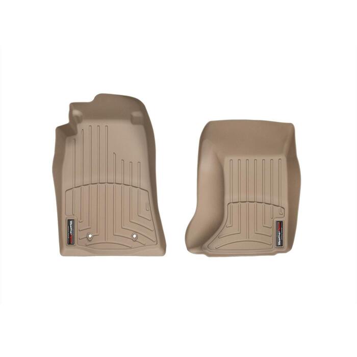 Weathertech Tan Plain Direct-Fit Floor Mat Set