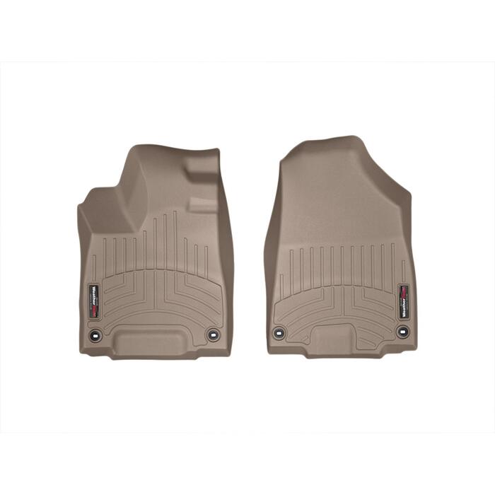 Weathertech Tan Plain Direct-Fit Floor Mat Set