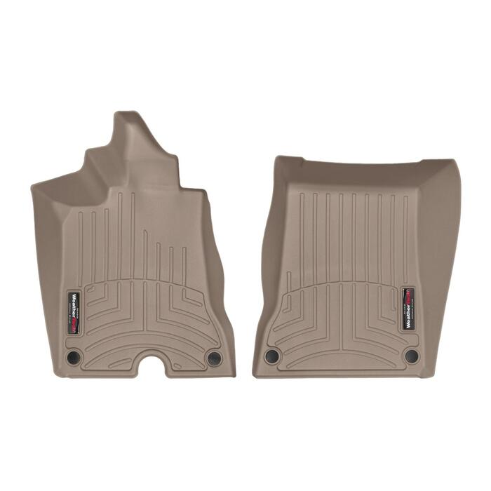Weathertech Tan Plain Direct-Fit Floor Mat Set