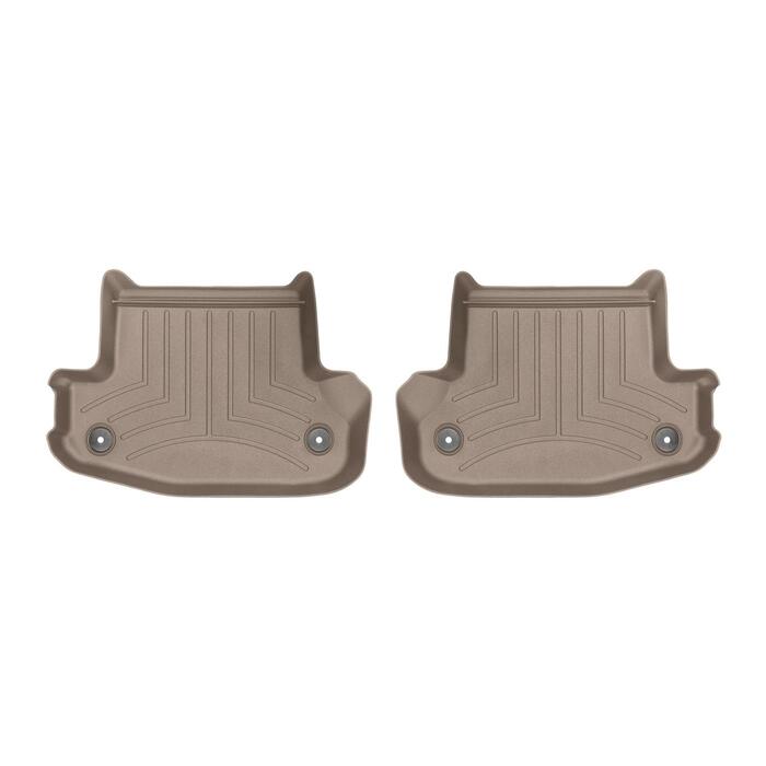 Weathertech Tan Plain Direct-Fit Floor Mat Set