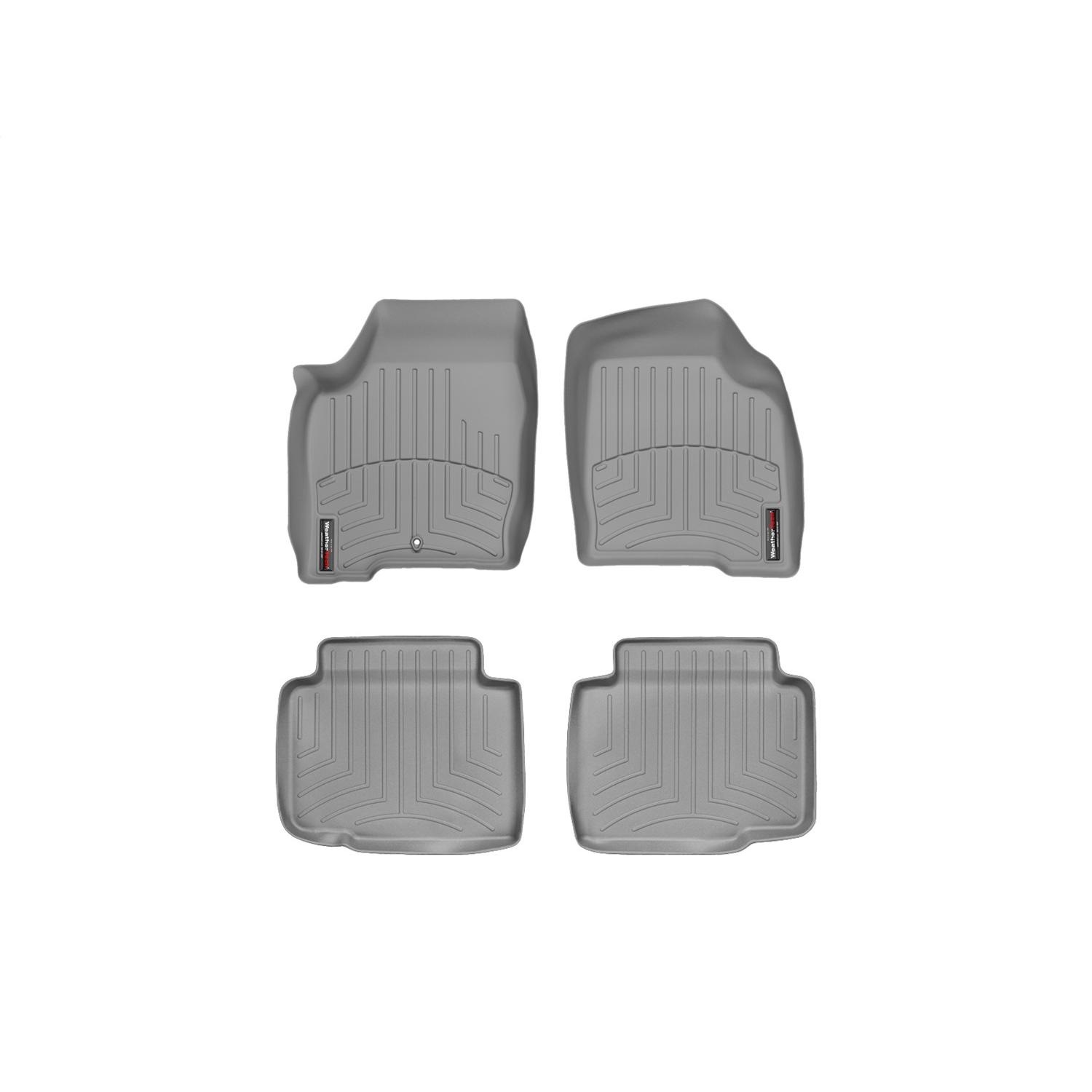 Weathertech Gray Plain Direct-Fit Floor Mat Set