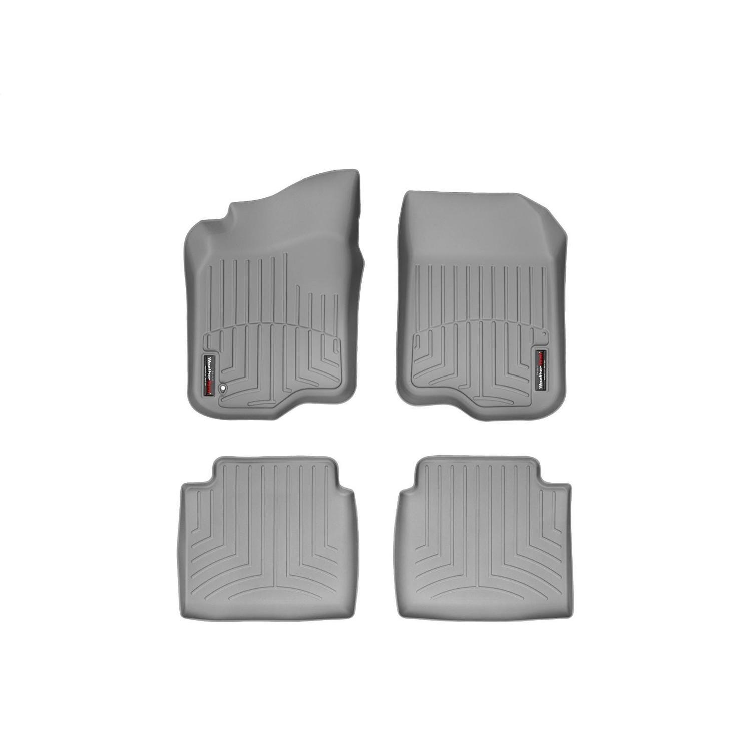 Weathertech Gray Plain Direct-Fit Floor Mat Set