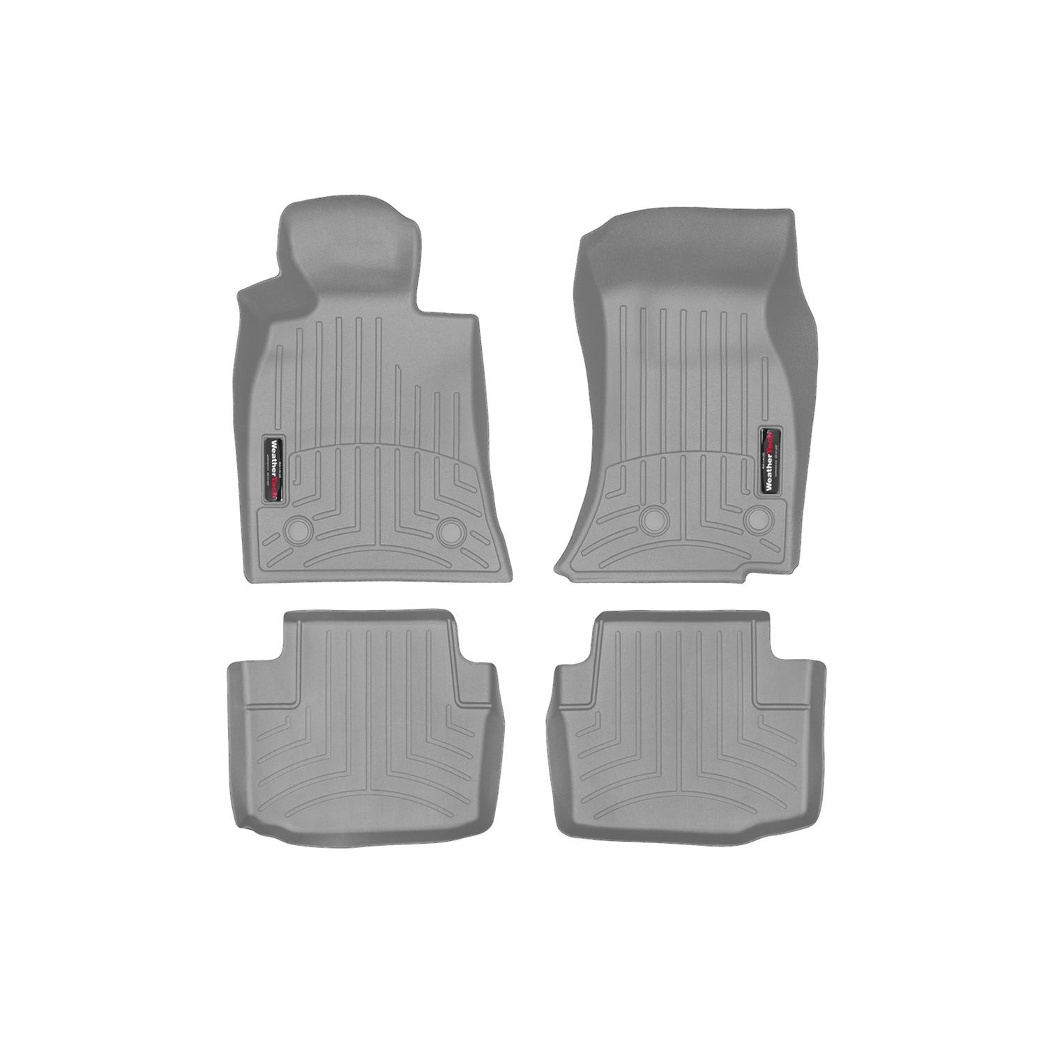 Weathertech Gray Plain Direct-Fit Floor Mat Set